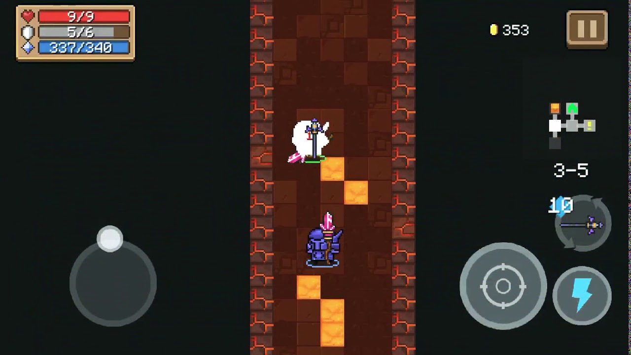 Staff of illusion X Staff of wizard easy win! - soul knight - YouTube