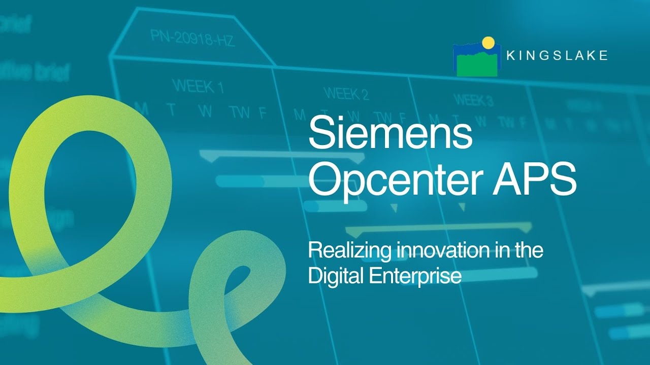 Siemens Opcenter APS - YouTube