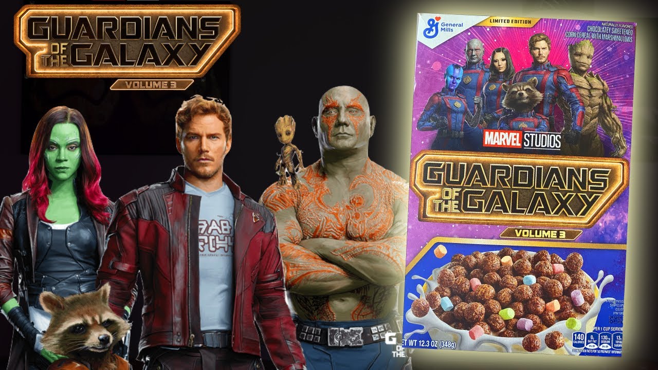 Limited Edition Guardians of the Galaxy Cereal - YouTube