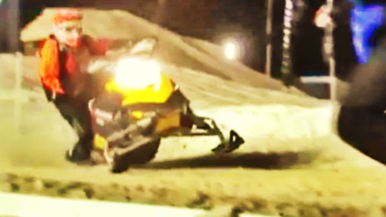 SLED CRASH! - YouTube