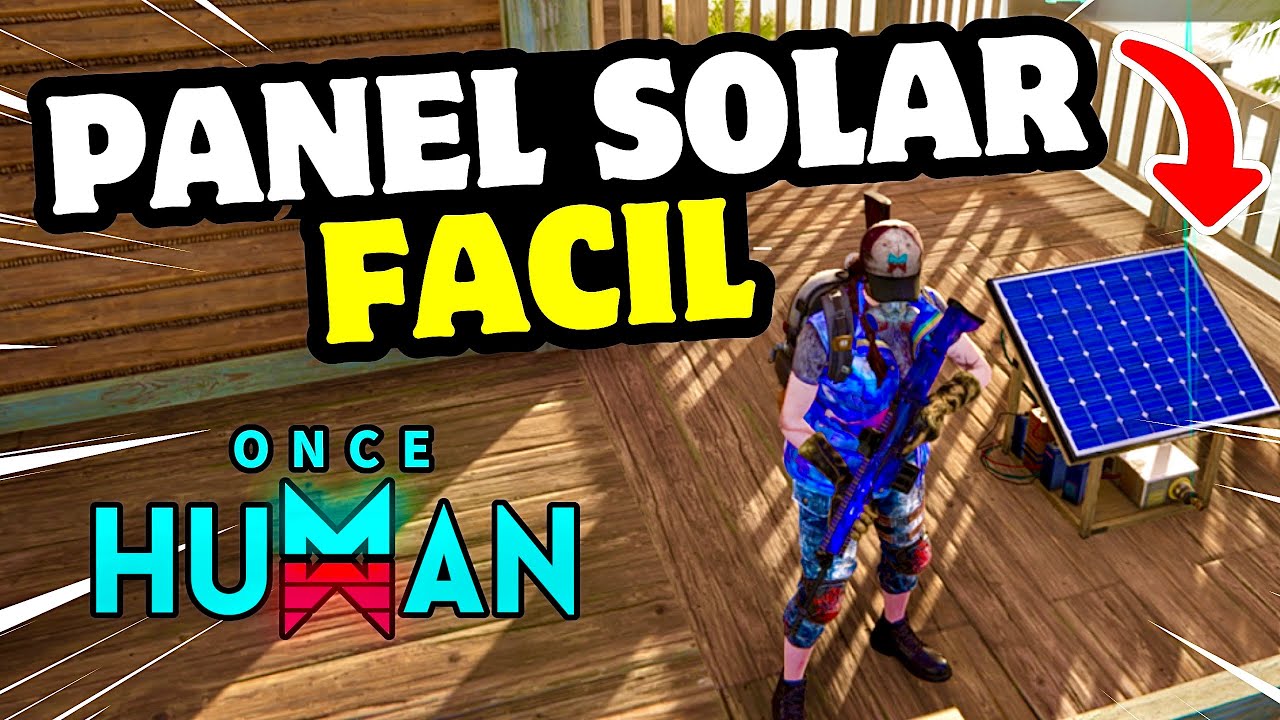 COMO CRAFTEAR EL PANEL SOLAR EN ONCE HUMAN 🤩 ESPAÑOL 🔥 - YouTube