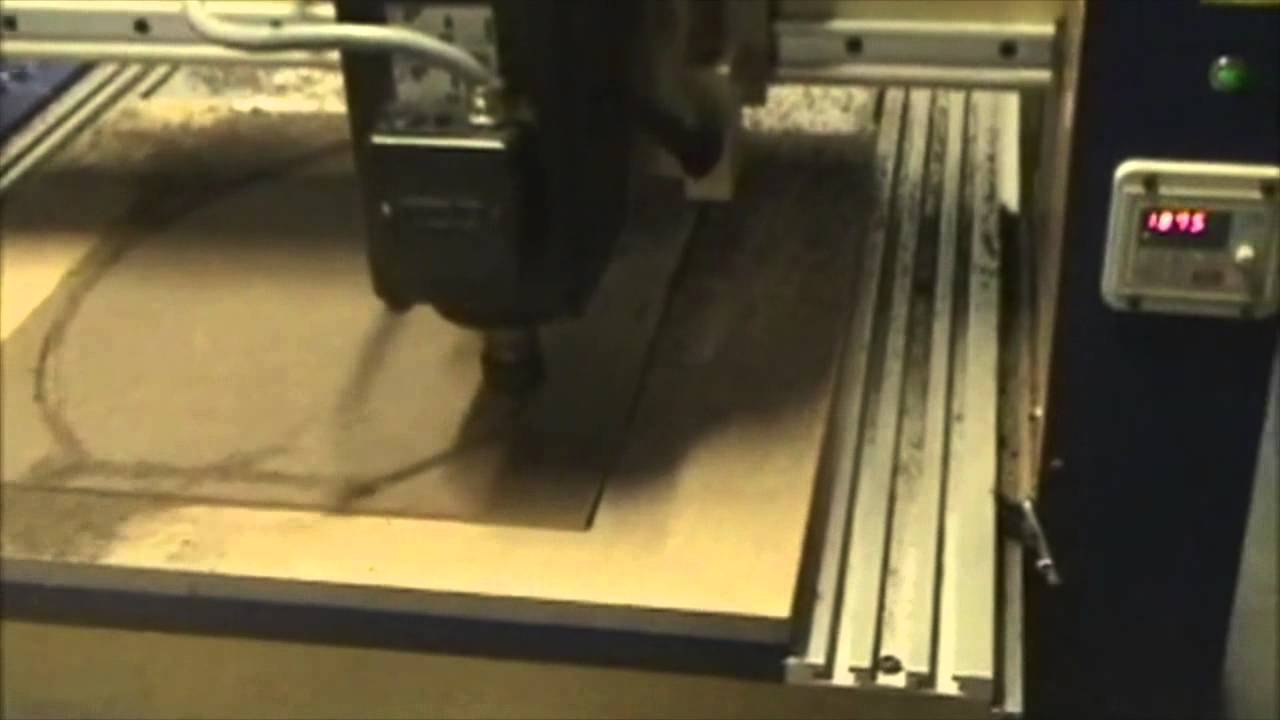 FOR SALE - CNC Router - 4'x8'AccuCut X Series - Perske Spindle - YouTube