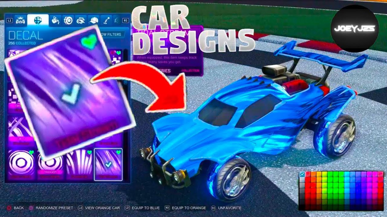 BEST OCTANE TIDAL STREAM DESIGNS IN ROCKET LEAGUE !!! - YouTube