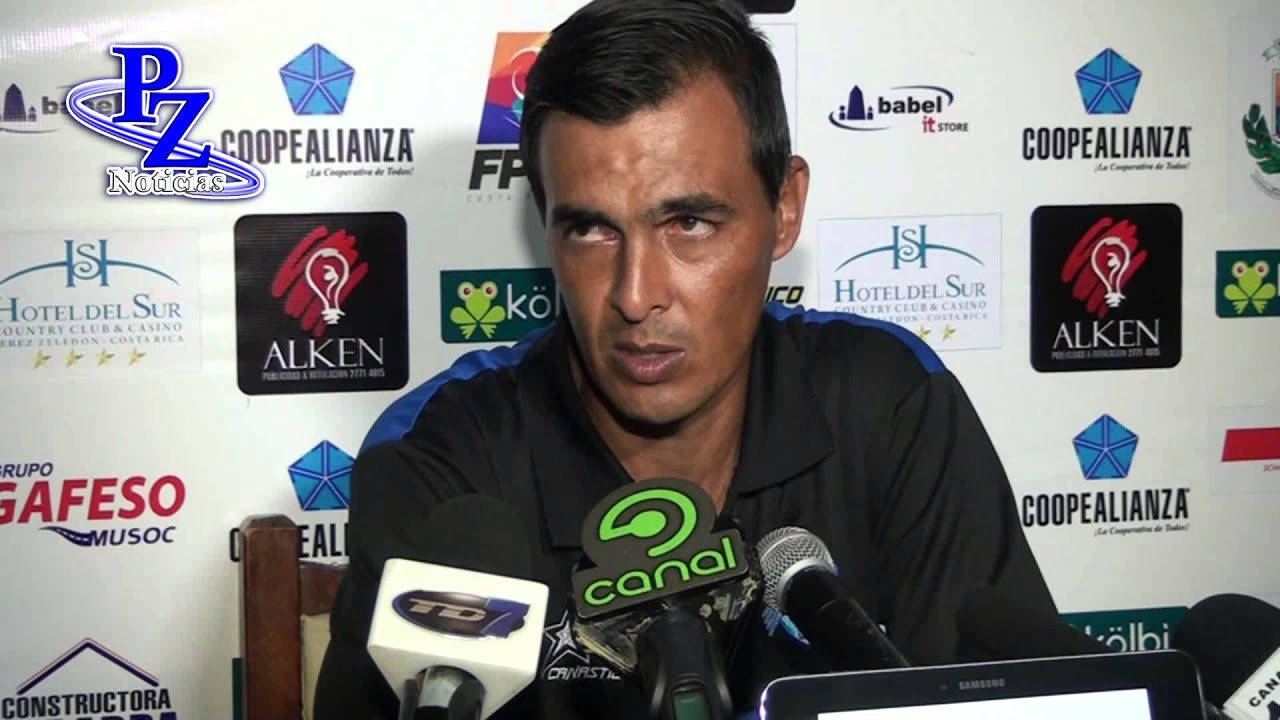 CONFERENCIA PRENSA FREDDY FERNANDEZ (A.T) PARTIDO vs BELEN - YouTube