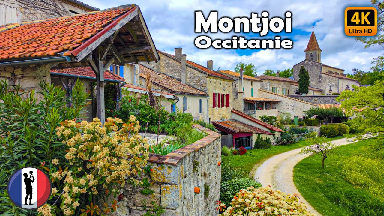 🇫🇷 MONTJOI 🏡 The Most Beautiful Unknown Village of France, Occitanie ...