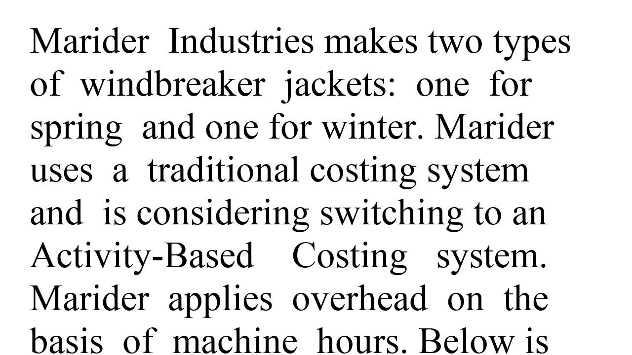 Marider Industries makes two types of windbreaker jackets one for ...