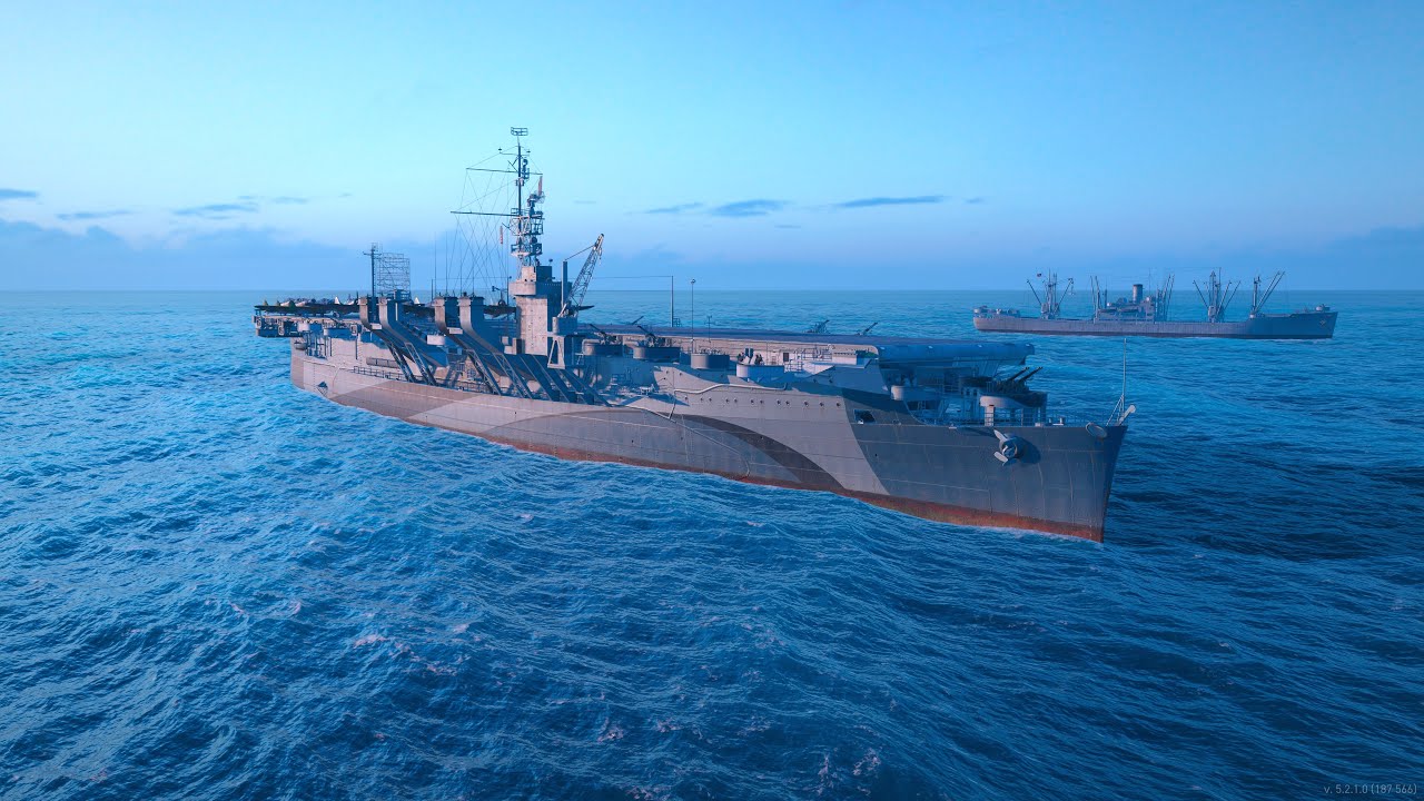 Relaxing Ambience - V U.S.S. Independence (CVL-22) - World of Warships ...