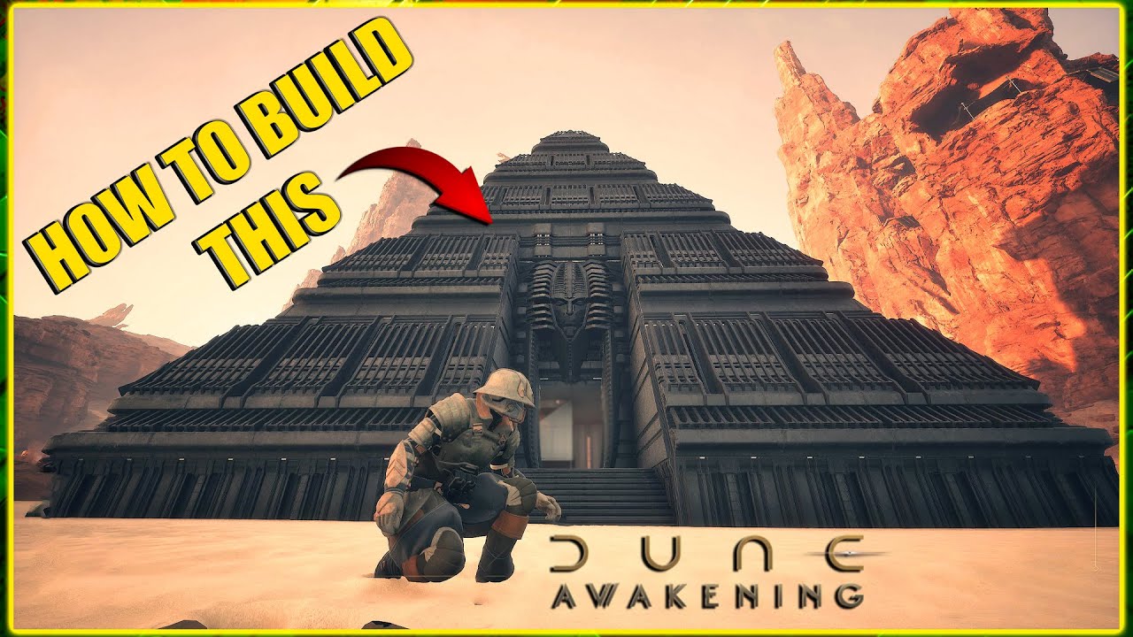 How to Build a Harkonnen Pyramid | Easy Base Build | Dune Awakening ...