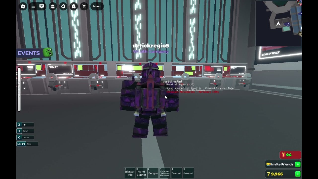 ROBLOX GAR 187th legion Wraith Company Showcase #starwars #roblox # ...