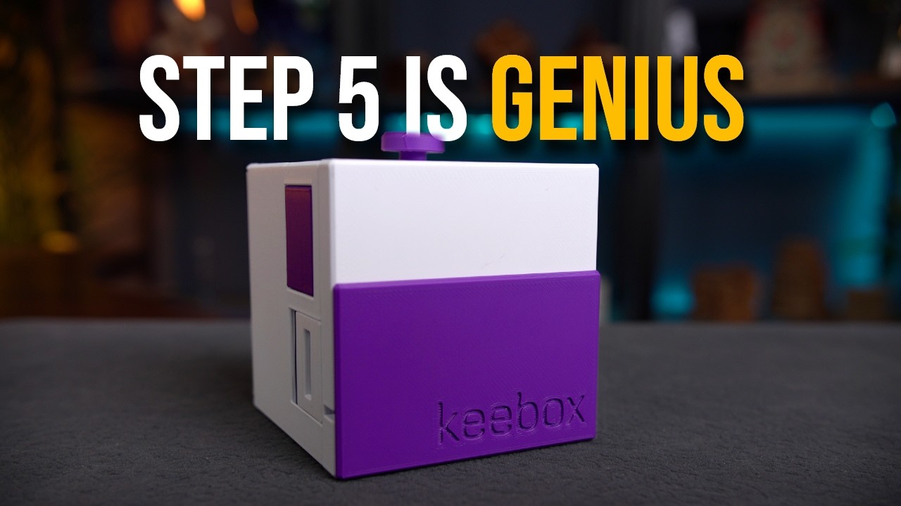 Solving The Sequential Discovery Keebox Purple - YouTube