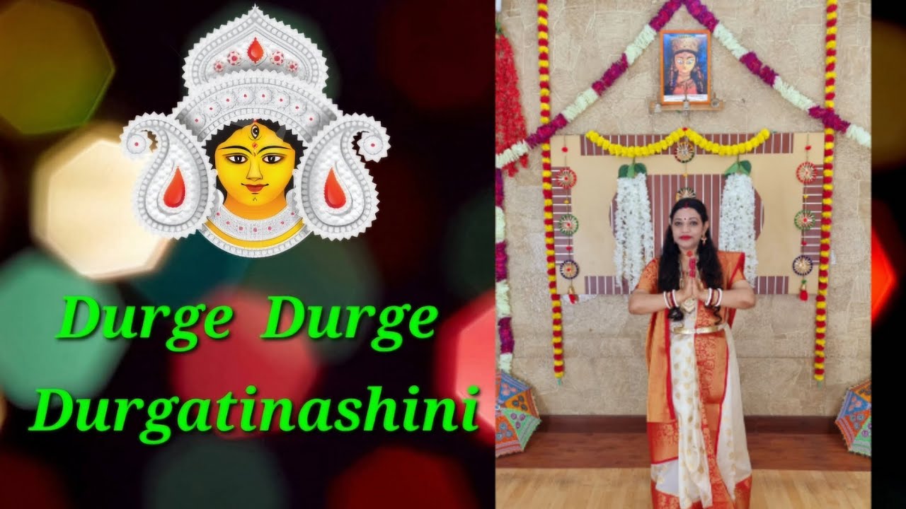 Durge Durge Durgatinashini | Dr. Sona Ghosh | #madurga # ...