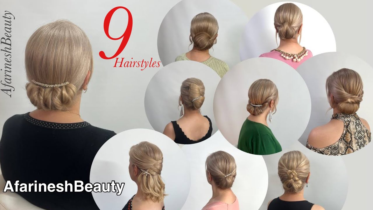 9 Fabulous Hairstyle Just with One Genius Hack🪄Hairstyle Magic:One ...
