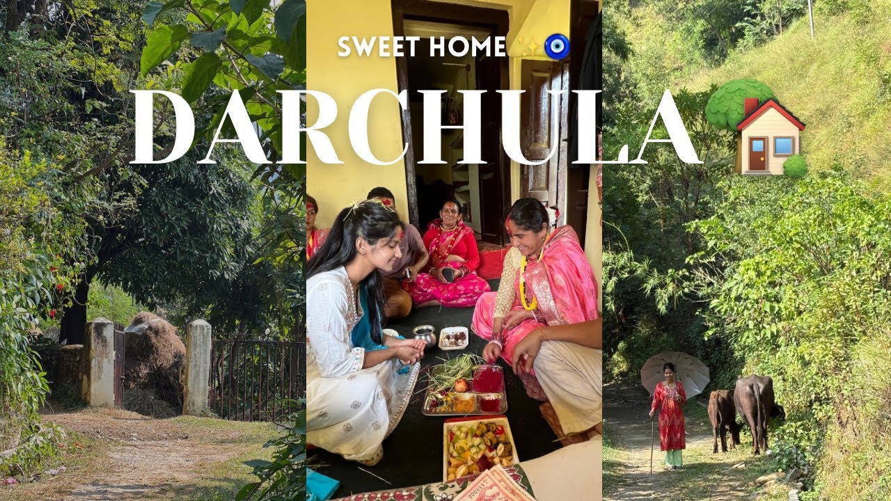 VLOG: life in darchula🏡📍| home,realistic days , happy dashain🥰 ️ - YouTube