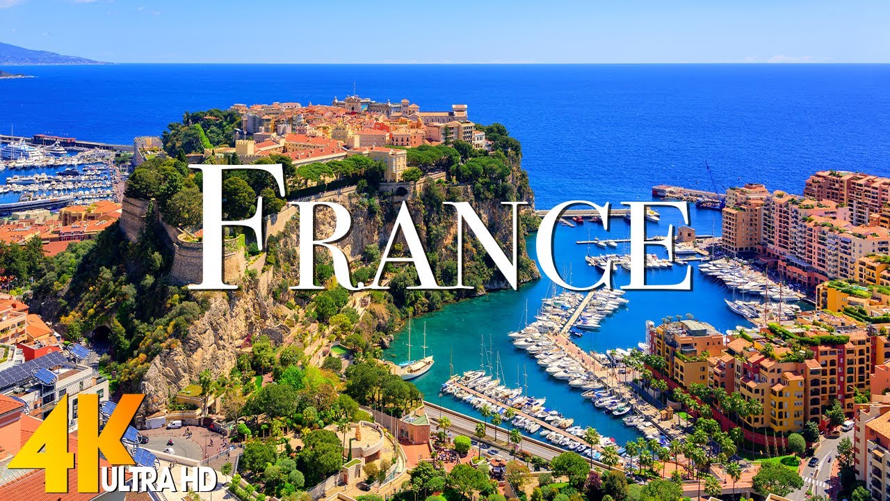 France 4K - Scenic Relaxation Film With Inspiring Cinematic Music - 4K ...