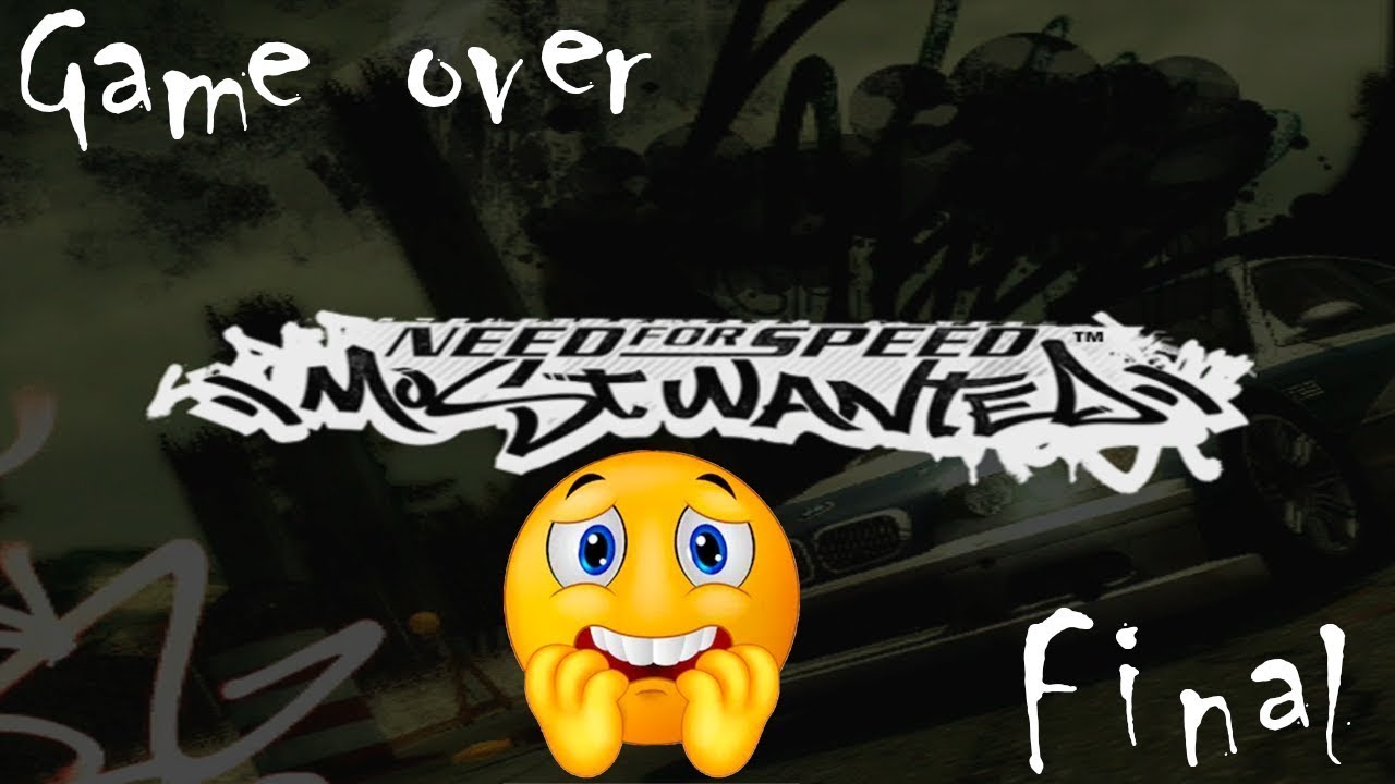 Need for speed most wanted game over/ final del juego - YouTube