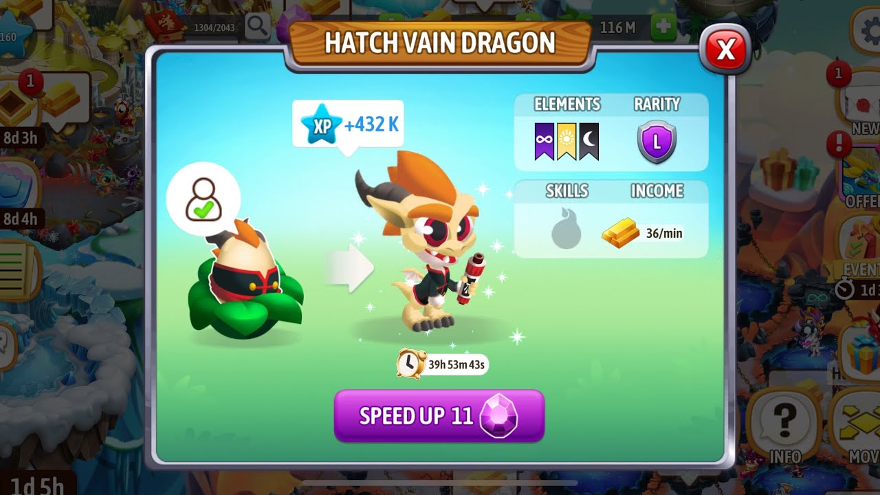 Vain dragon #dragoncity #gameplay - YouTube