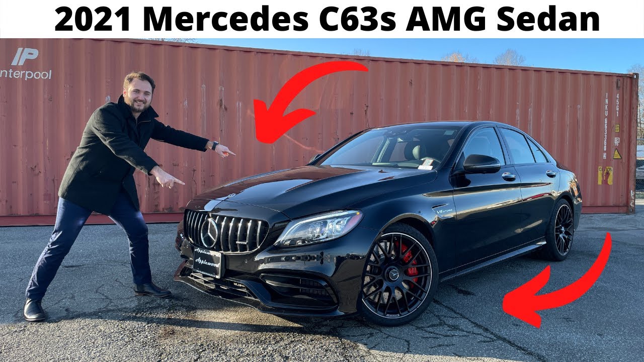 2021 Mercedes C63s AMG Sedan In Depth Review & Walkaround of Exterior ...