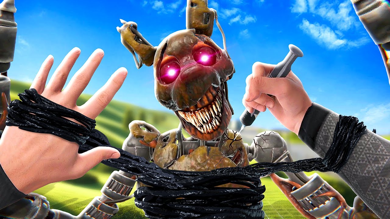 Mixing Venom DNA With FNAF Animatronic - Bonelab VR Mods - YouTube