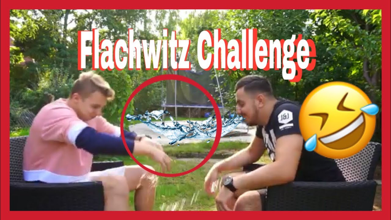 Extreme Flachwitz Challenge mit Bestrafung 😂 - YouTube