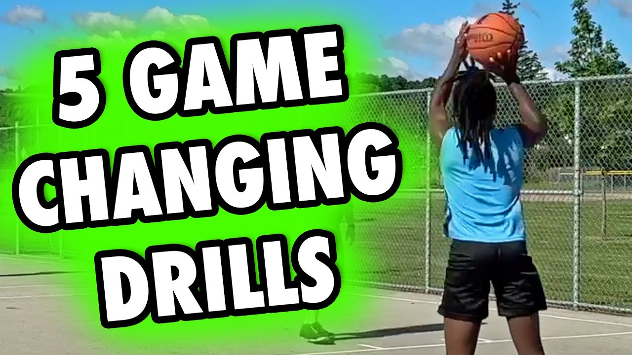 5 Game Changing Drills for Shooting Off the Dribble in Basketball - YouTube