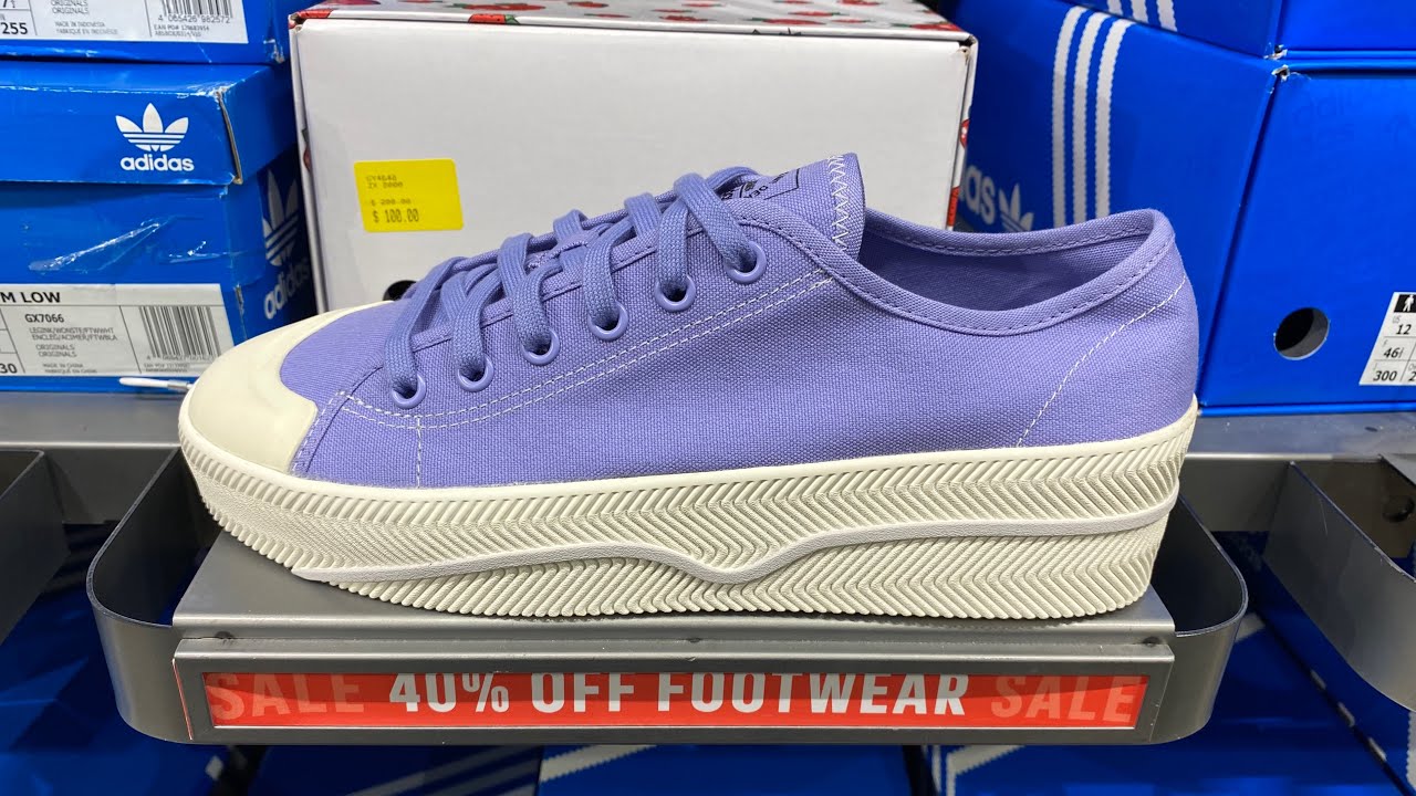 ADIDAS NIZZA 2 LOW (Light Purple/Light Purple/Core White) - Style Code ...