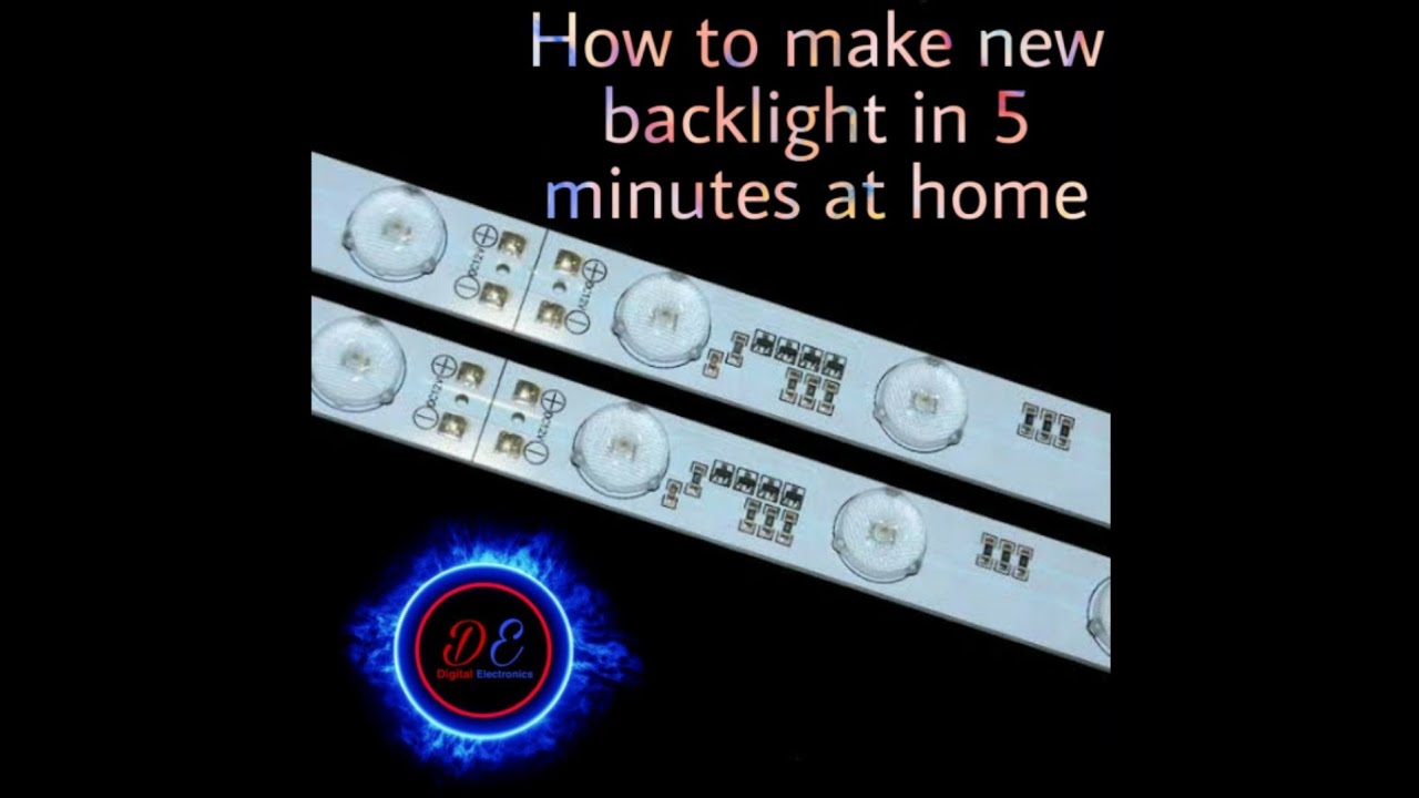 New digital backlight tester in 5 minutes at home | Digital electronics ...