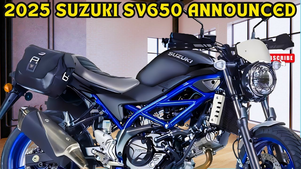 Suzuki Sv650 (2025) Special Edition New Color with Luxurious Design ...
