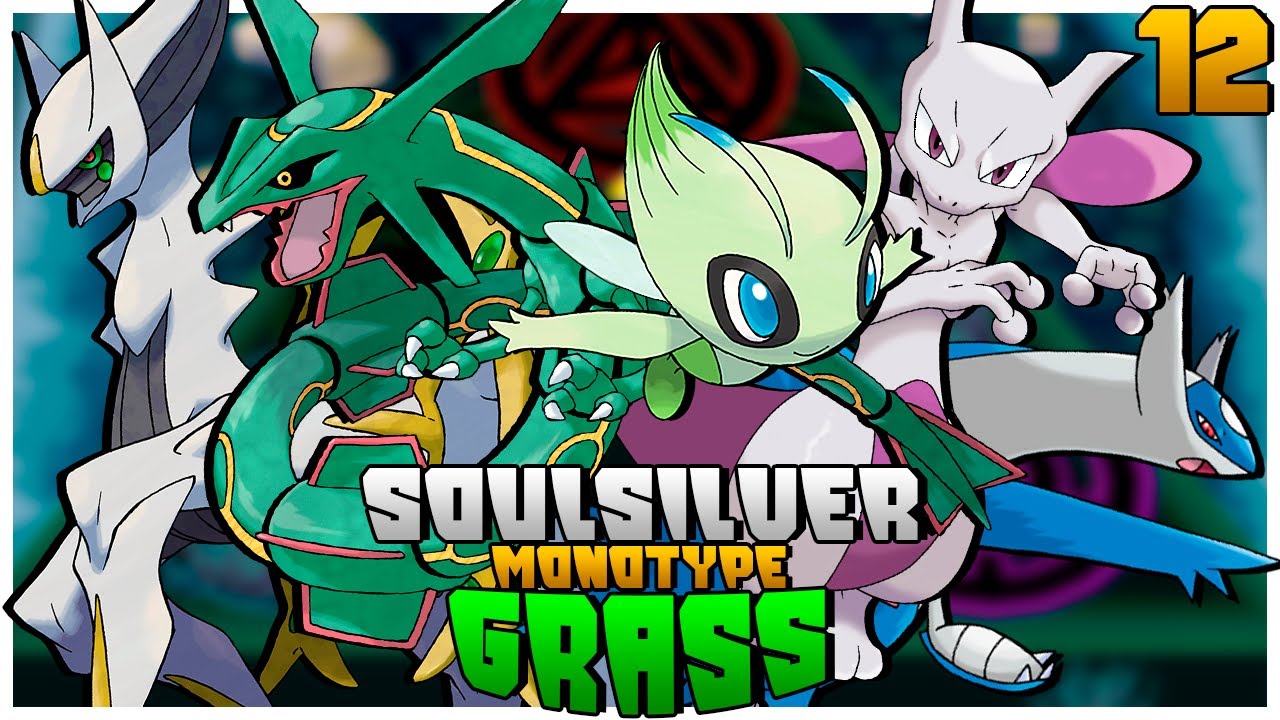 Capturando Todos Lendários... - Pokémon Soul Silver Monotype Grass #12 ...