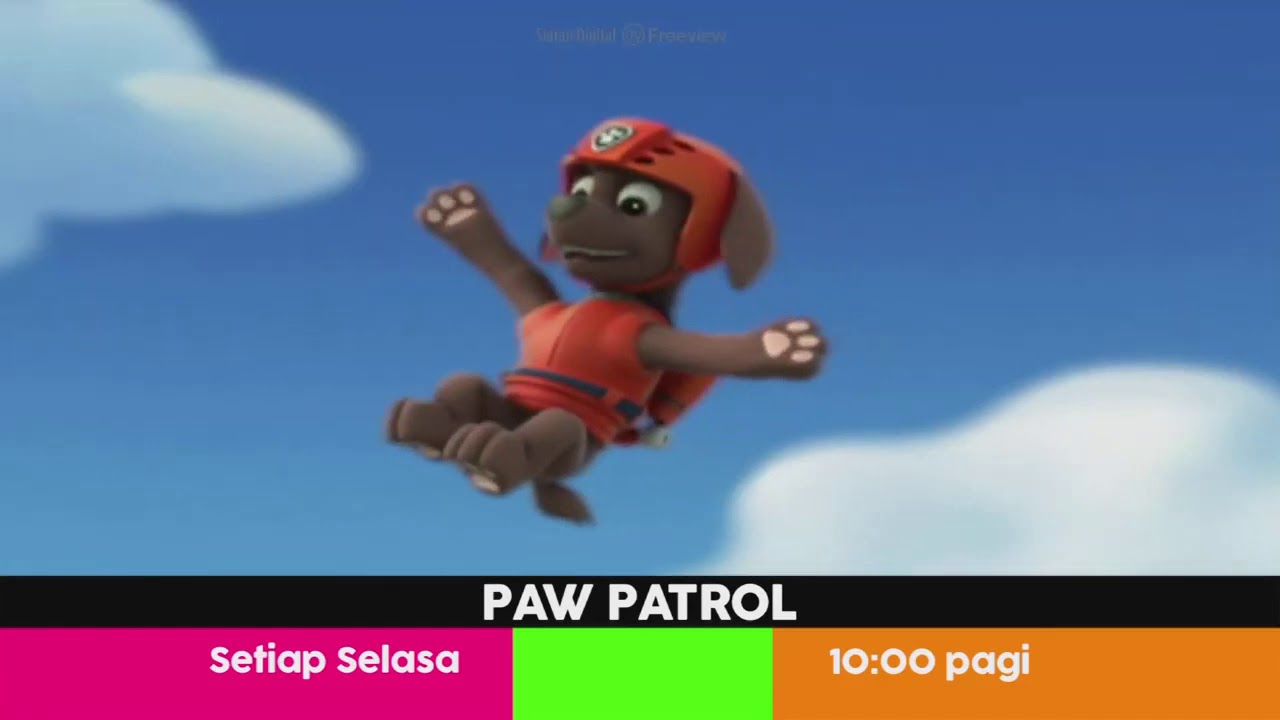 Nickelodeon Bananana TV3 - Paw Patrol - YouTube
