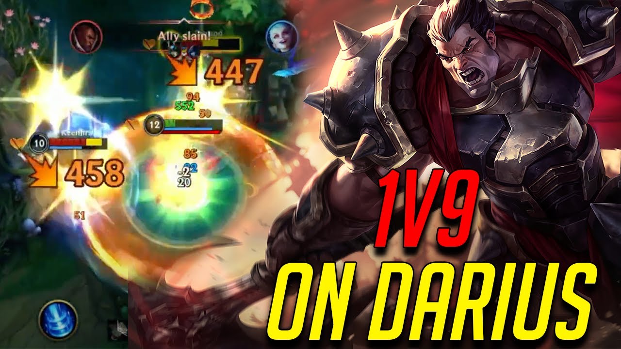 WILD RIFT DARIUS 1V9 SOLOQ GAMEPLAY ON THE NEW PATCH - YouTube