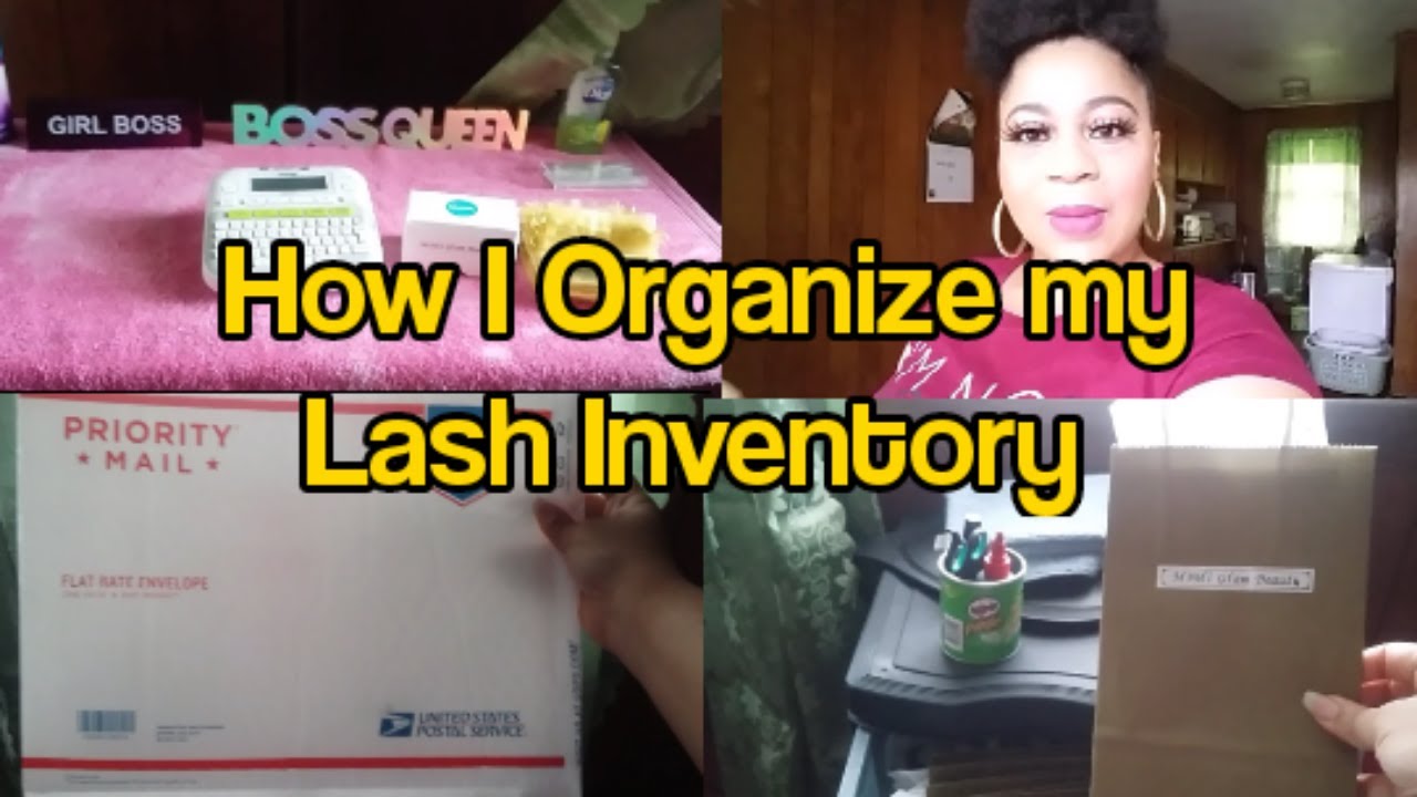 EP.2|How I Organize my Lash Inventory| Entrepreneur Life|2019 - YouTube