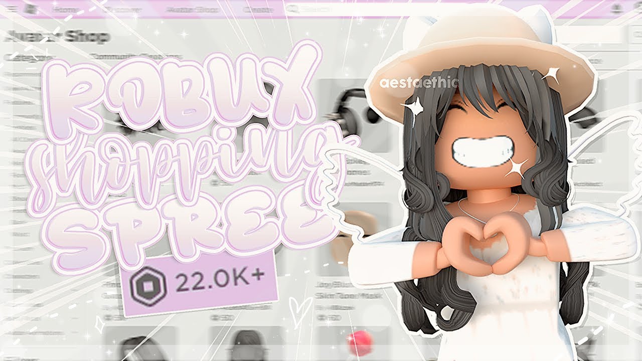 22K ROBUX Shopping Spree! 2022 - YouTube