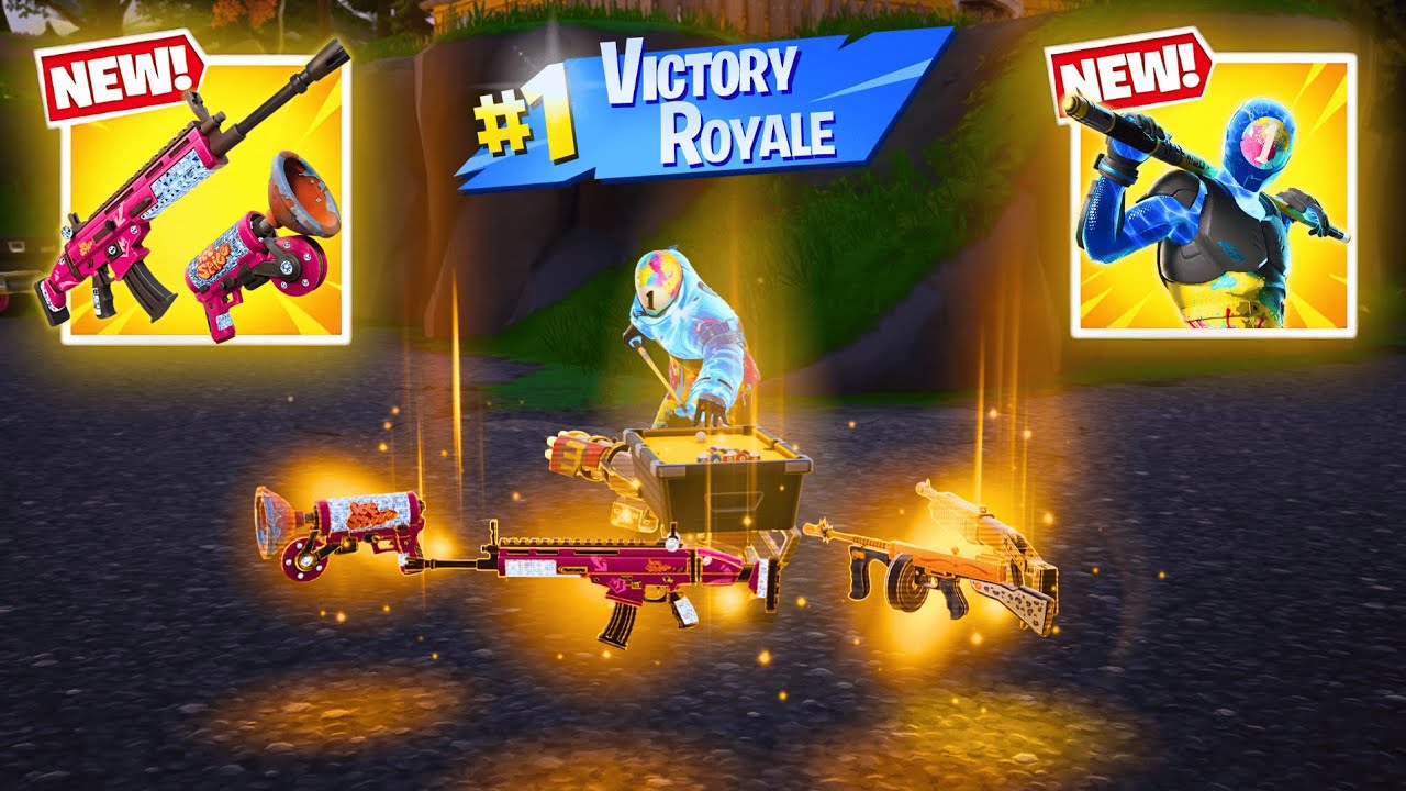 STREET ART 1-BALL vs NEW OG MYTHIC’S CHALLENGE (NEW!! Fortnite OG ...