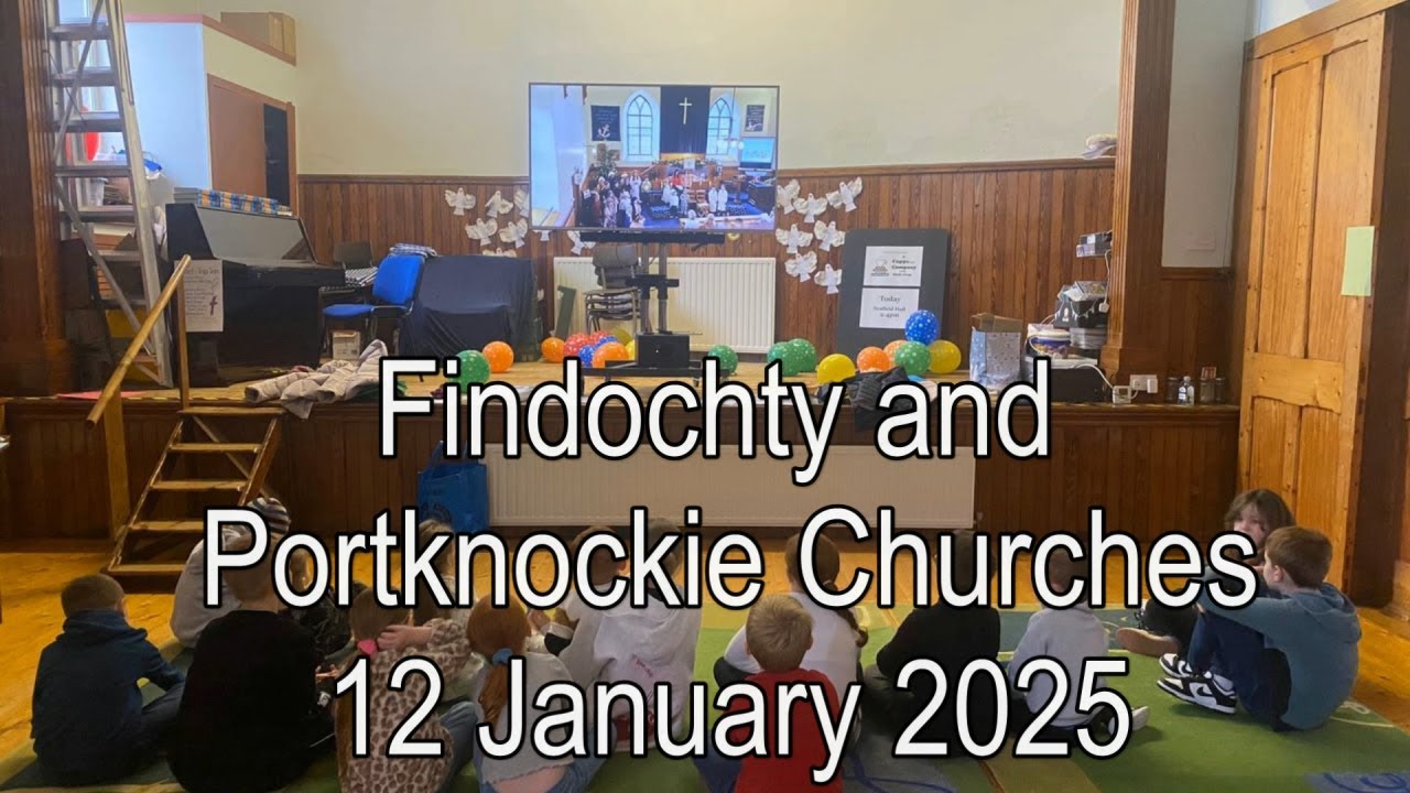 Findochty and Portknockie Church Service 12 January 2025 - YouTube