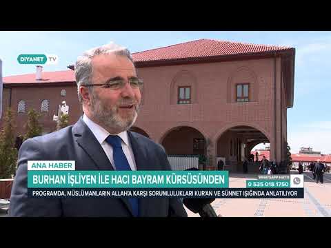 Burhan İşliyen ile Hacı Bayram Kürsüsünden