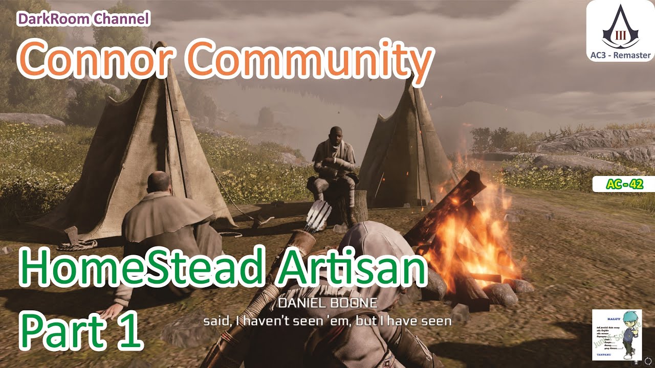 AC3 Remaster | Walkthrought Connor 29 PART 1 HomeStead Mission ...