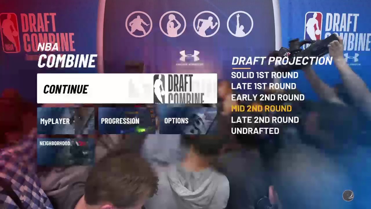 NBA 2K20 - My Career - Entering The Draft Combine - Ep. 3 - YouTube
