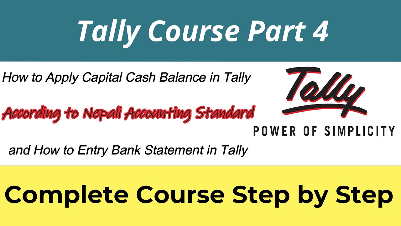 How To Entry Bank Statement In Tally And How To Apply Capital Cash how-to-entry-bank-statement-in-tally-and-how-to-apply-capital-cash