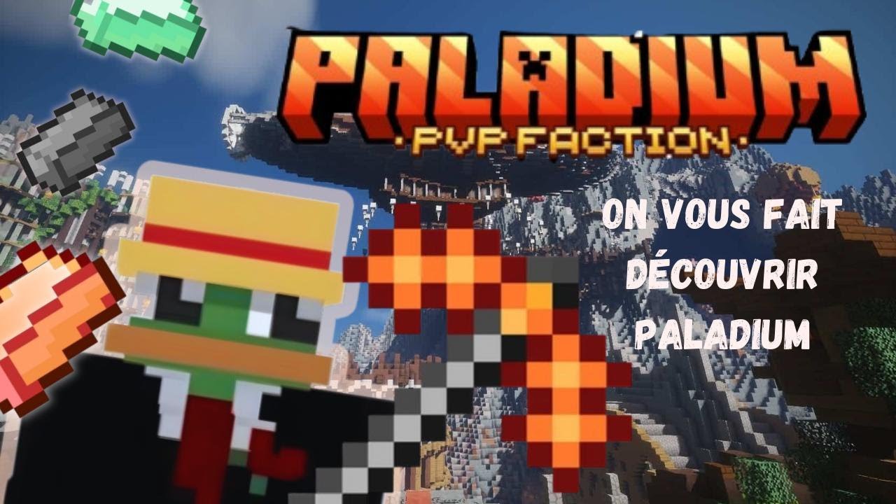 On découvre Paladium Partie 1 #paladium #paladiumV10 #minecraft - YouTube