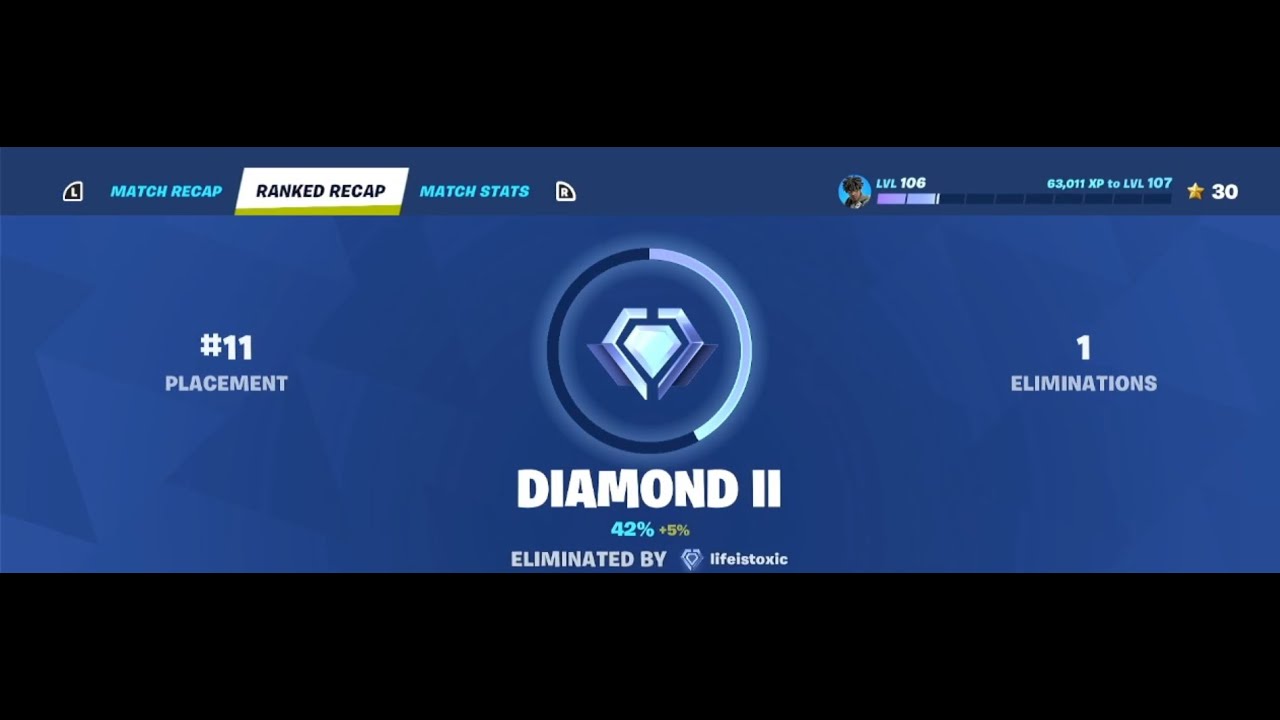 Fortnite Ranked Solos - Day Eleven on Nintendo Switch | Ranked Diamond ...