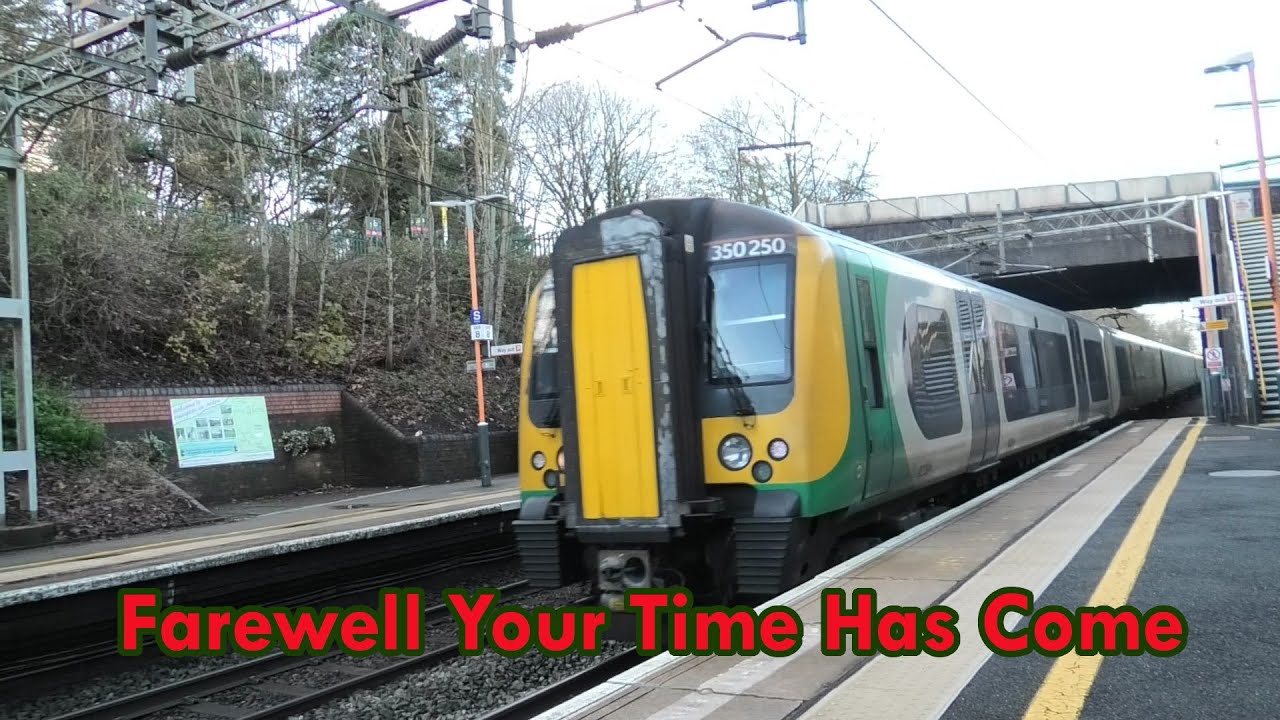 MY TRIBUTE to the LNW class 350/2s as on FRIDAY 19/12/25 was there last ...