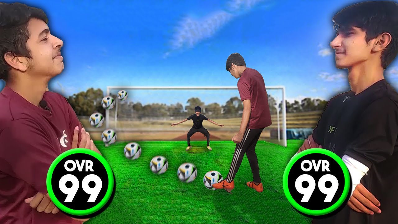 THE ULTIMATE FOOTBALL CHALLENGE WITH MY BROTHER - YouTube