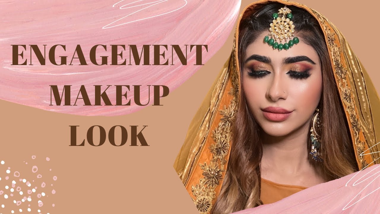 How to create Engagement Makeup Look | Tehseen Zafar - YouTube