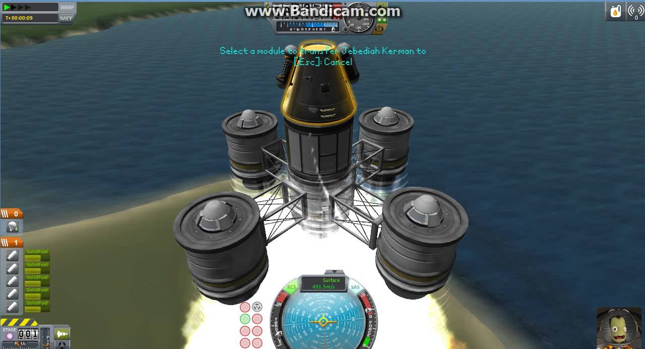 Kerbal Space Program 3 серия Взлёт новой ракеты Youtube