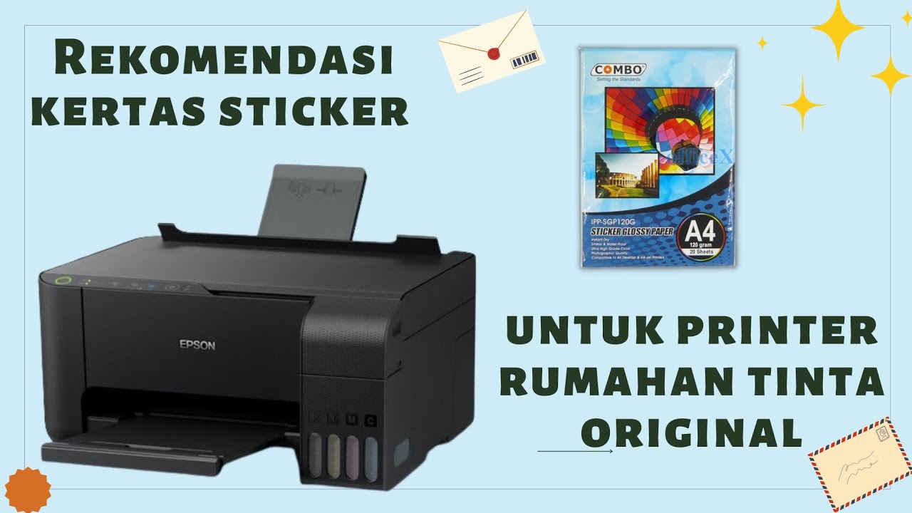 Review Kertas Sticker Paper Glossy Cocok Untuk Printer Rumahan Review Kertas Sticker Paper Glossy Cocok Untuk Printer Rumahan