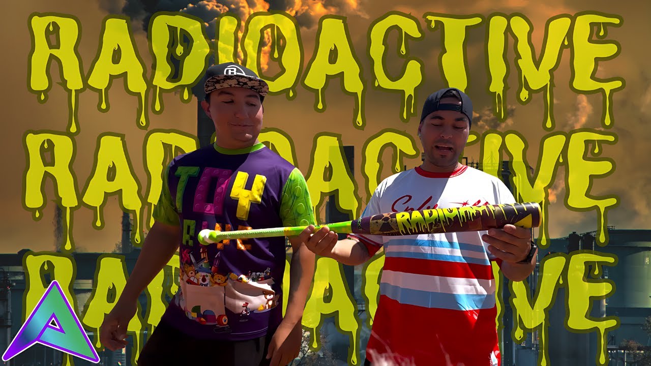 ANARCHY RADIOACTIVE 13" WHOEVER DESIGNED THIS BAT IS A GENIUS! - YouTube