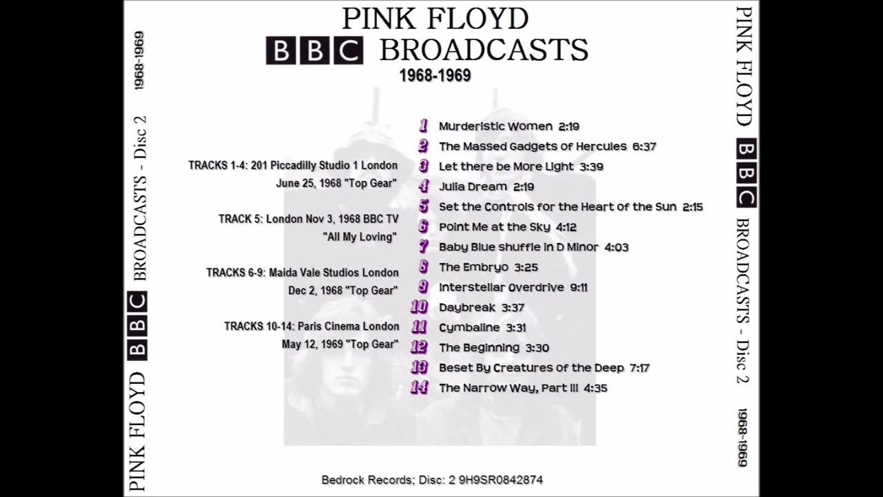 Pink Floyd ‎– BBC Broadcasts 1968 1969 - YouTube