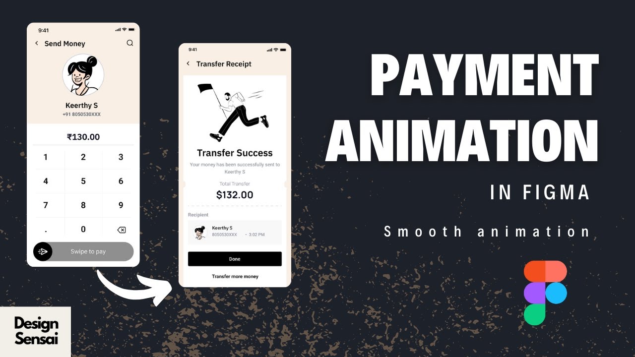 Animated Payment screen In Figma (easy) - YouTube