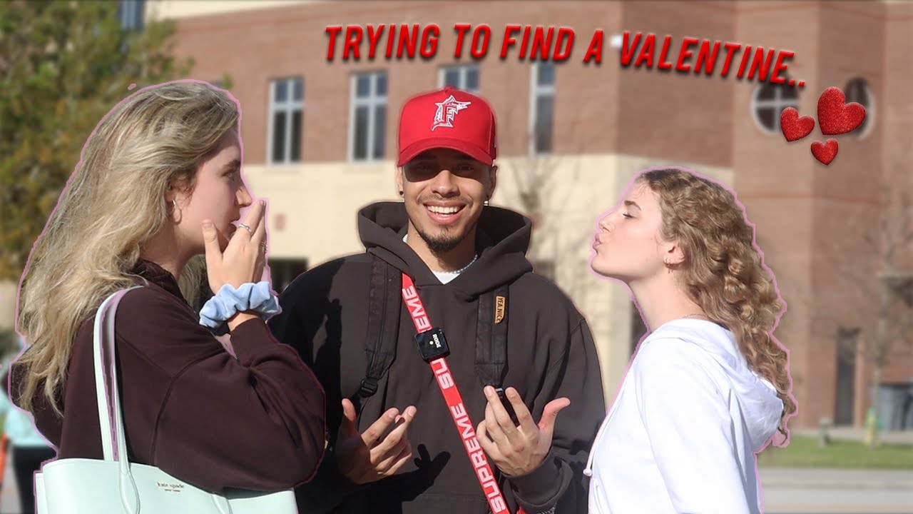 TRYING TO FIND MY FRIEND A VALENTINE AND THIS HAPPEN!?!? - YouTube