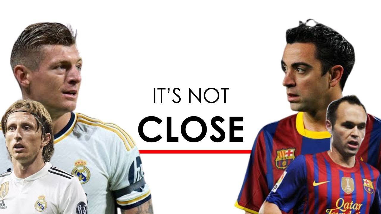 KROOS & MODRIC VS XAVI & INIESTA | Which pair is the GOAT of FOOTBALL ...
